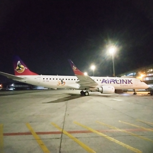 Airlink's first Embraer E195 | FlyAirlink