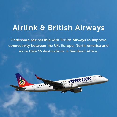 British Airways and Airlink Announce Codeshare Partnership | FlyAirlink